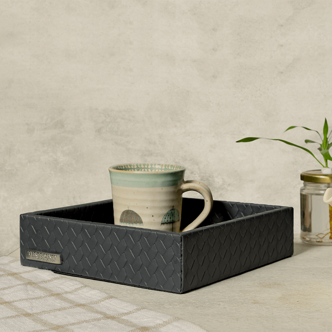 Entwine Small Tray Grey