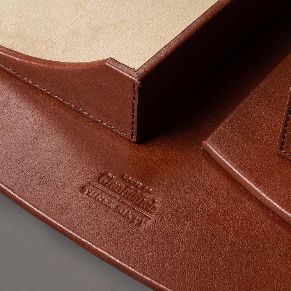 Buy Arch Desktop Organizer Set Cognac Online -Three Sixty Life