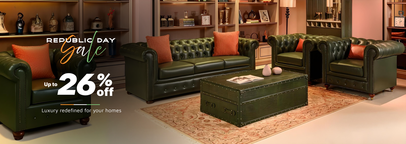 Best Handcrafted Leather Furniture & Accessories - Three Sixty