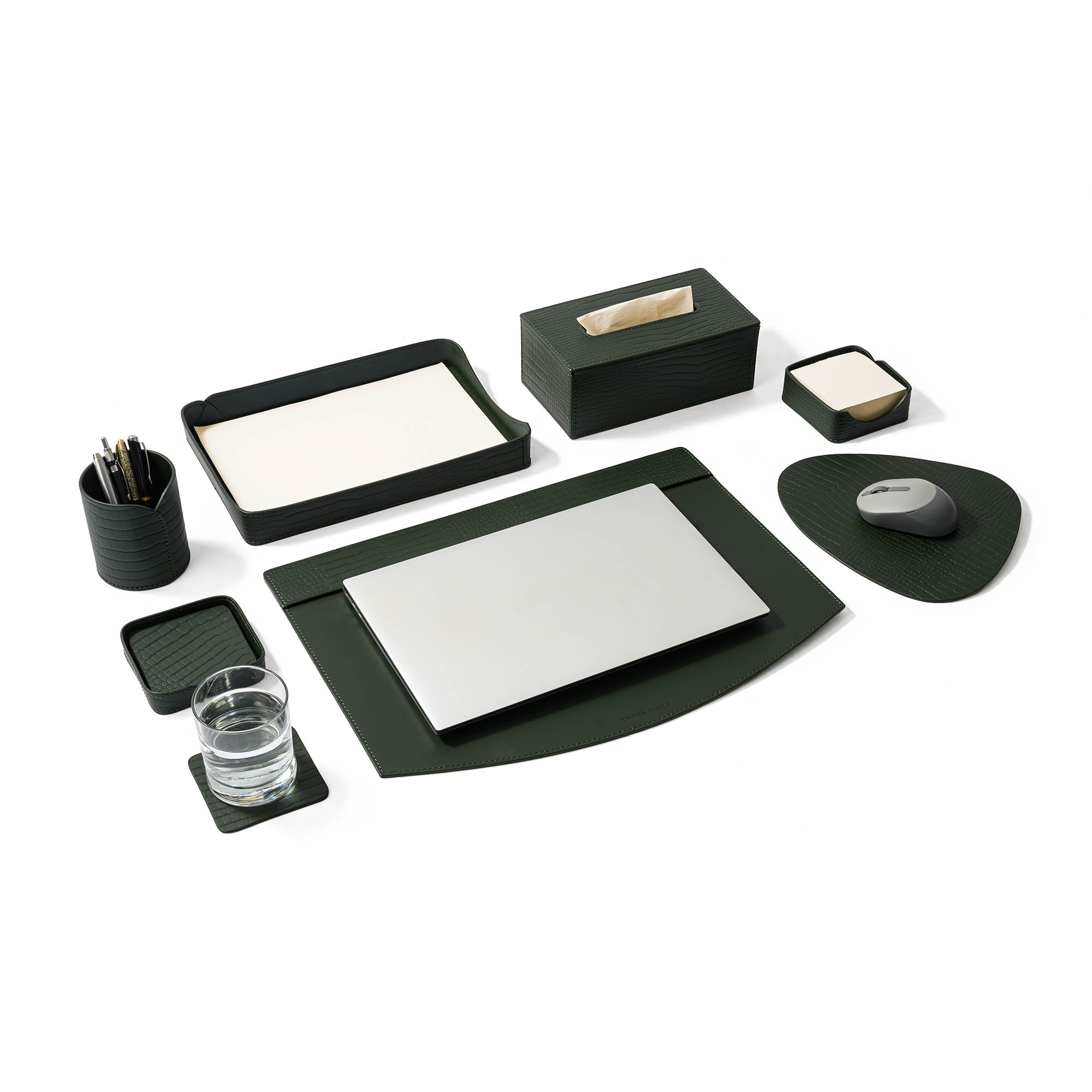 Buy Sterling Desktop Accessories Set Green Online India - Three Sixty ...