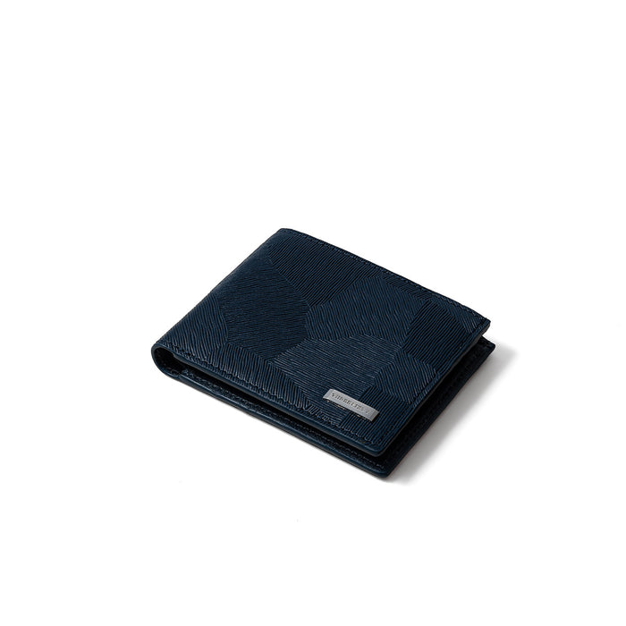 Buy Vertex Men's Leather Wallet Blue Online - Three Sixty Leather