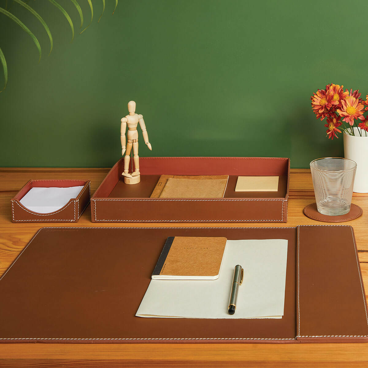 Modella Desk Mat Cognac